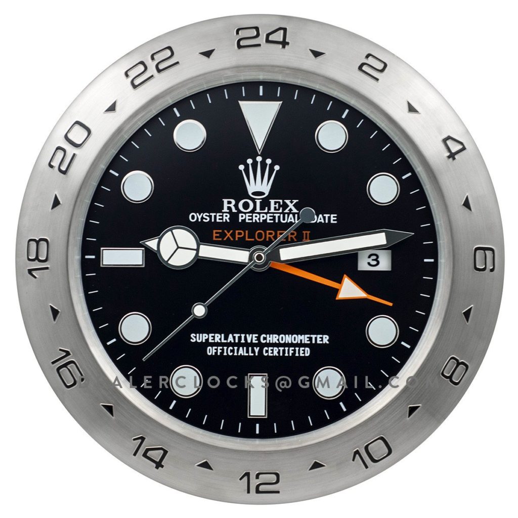 Rolex Explorer II Wall Clock