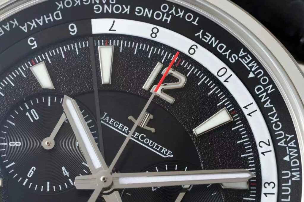 Polaris Chronograph Worldtime Black Dial Ref. Q905T470 - Dealer Clocks